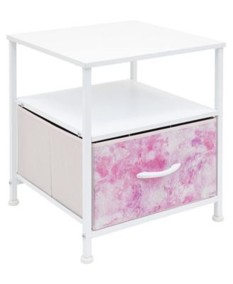 Sorbus 1 Drawer Table Dresser - Macy's