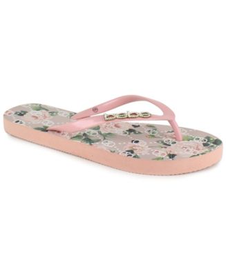 bebe Women's Florissa Flip Flop Sandal - Macy's