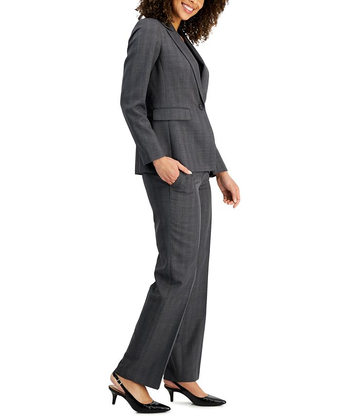 Le Suit Women's Straight-Leg Pantsuit, Regular & Petite Sizes - Macy's