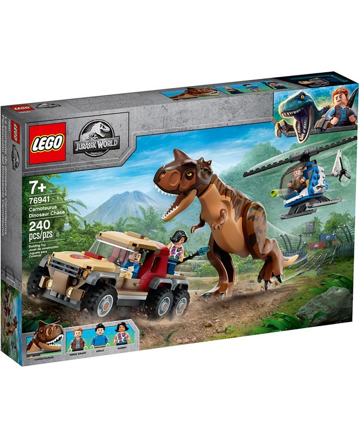LEGO® Carnotaurus Dinosaur Chase 240 Pieces Toy Set - Macy's
