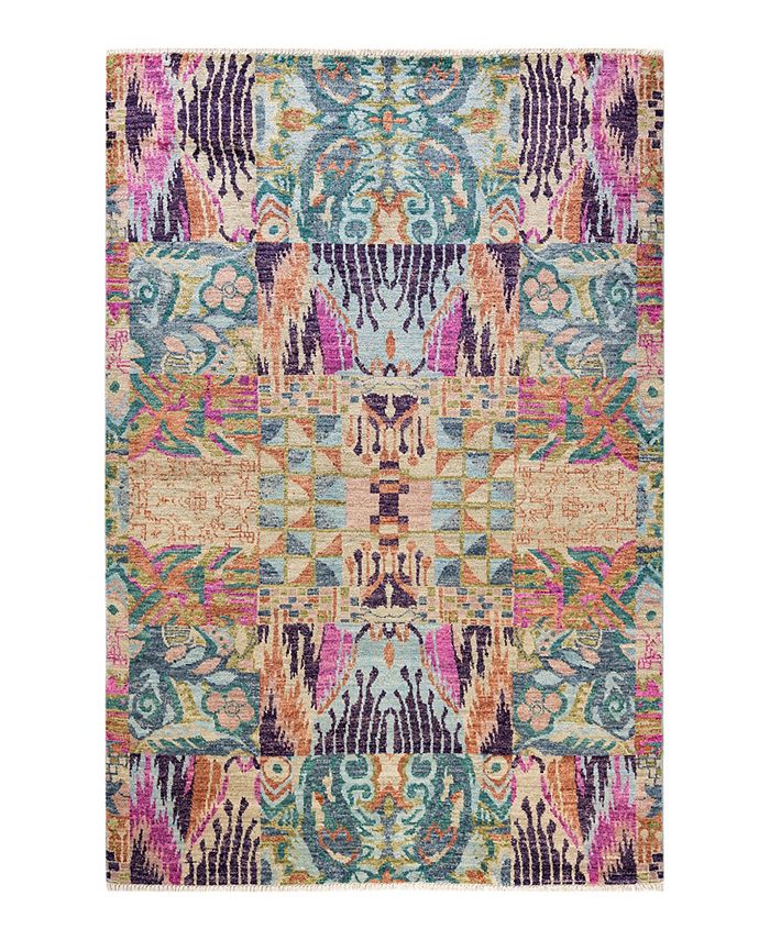 ADORN HAND WOVEN RUGS Modern M167503 5'10" x 9'1" Area Rug - Macy's