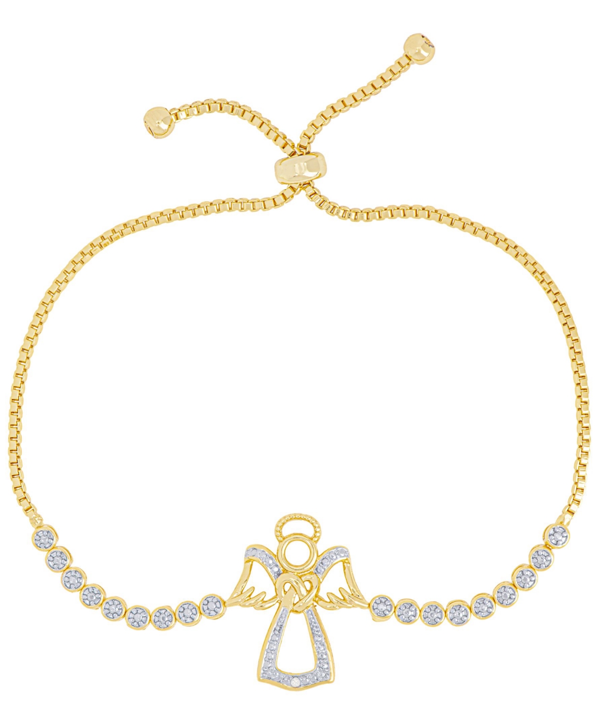 Click here for Macys Womens Diamond Accent Adjustable Bracelet -... prices
