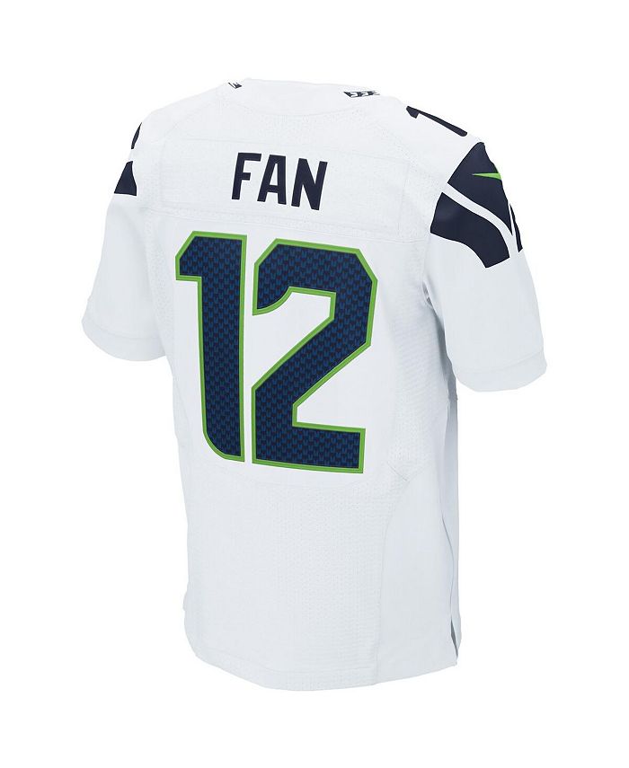 Nike Men's Seattle Seahawks 12s White Elite Jersey - Macy's