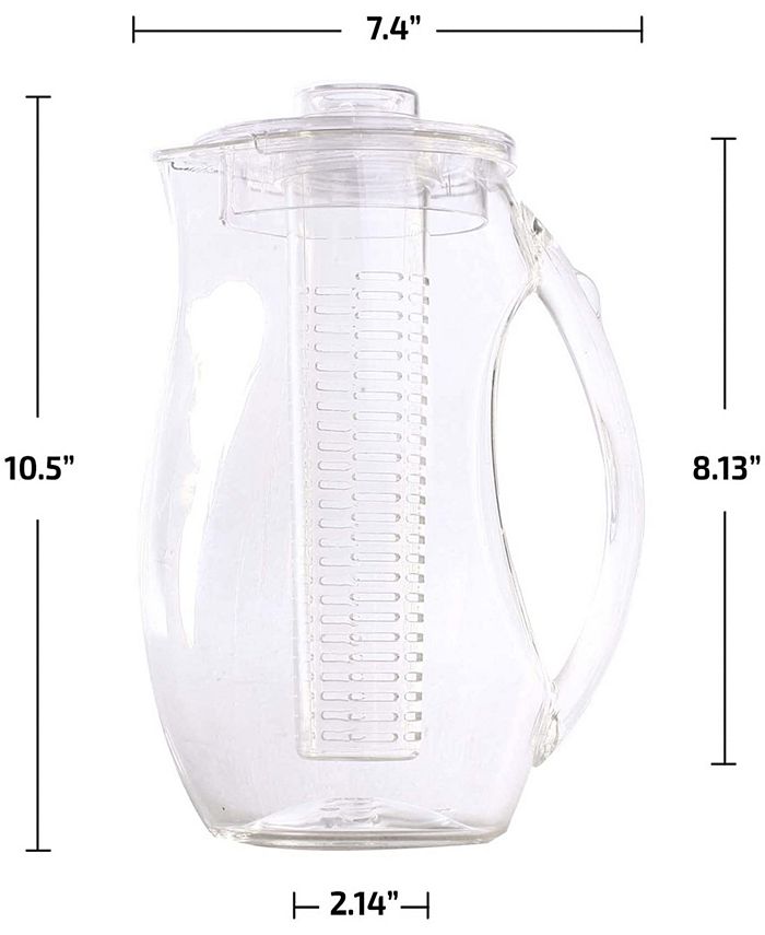 OVENTE Infused 85 Ounces Water Pitcher - Macy's