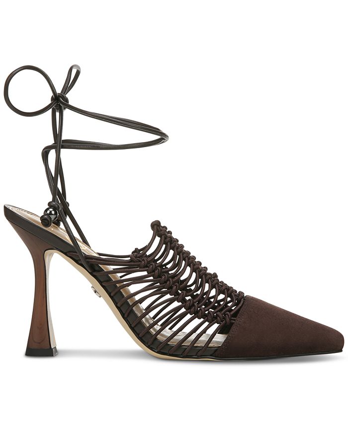 Sam Edelman Women's Trinity Ankle-Tie Pumps & Reviews - Heels & Pumps ...
