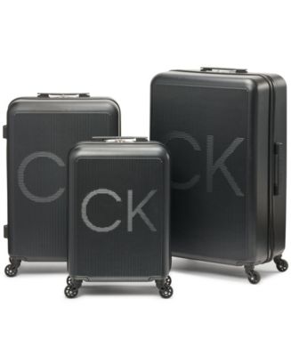 Calvin Klein Vision Suitcase Set, 3 Piece - Macy's
