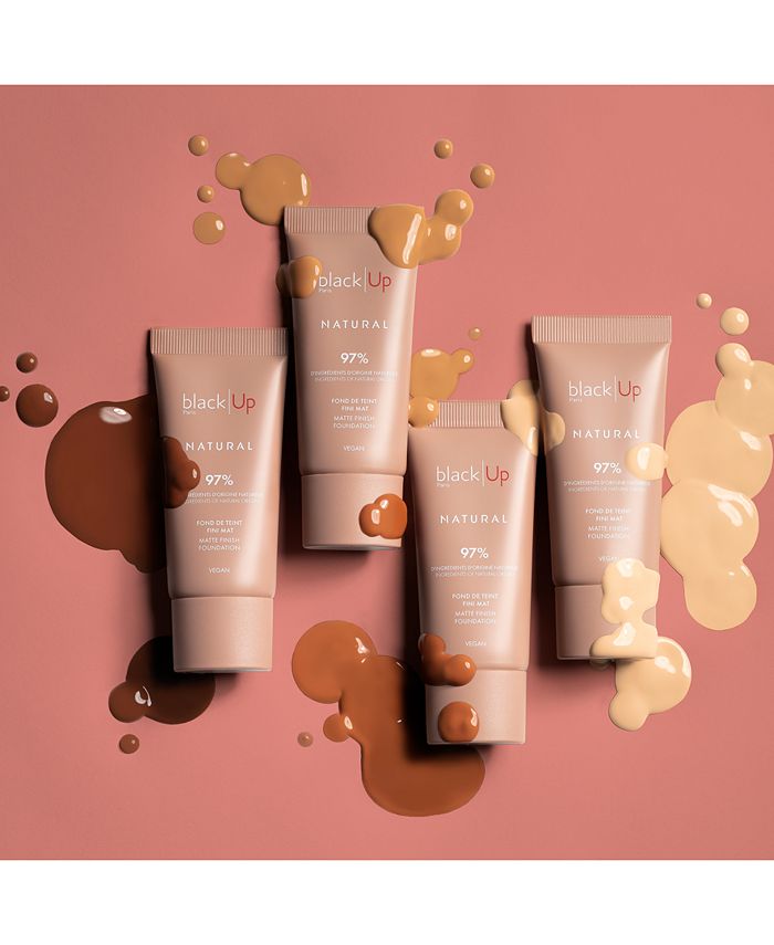 black Up Natural Matte Foundation - Macy's