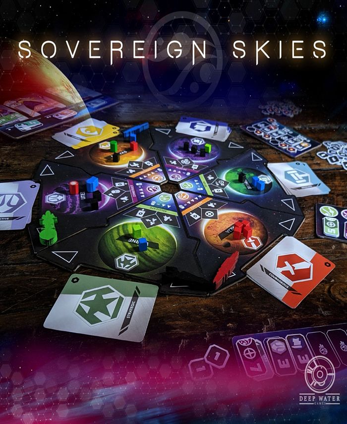 Deep Water Games Sovereign Skies 2nd Printing Strategy Board Game - Macy's