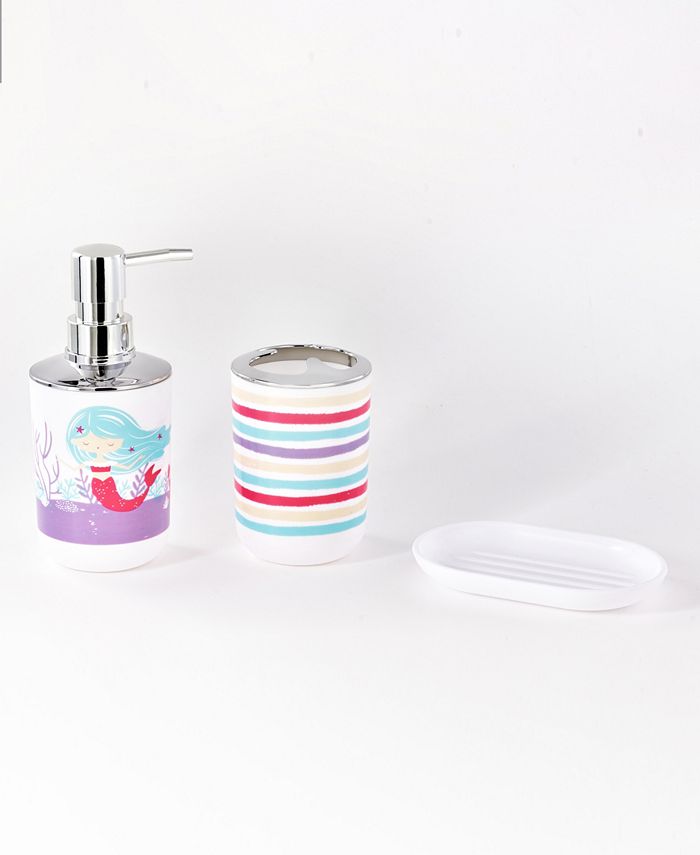 Bubblebee Co Kids 17 Piece Mermaid Bath Set - Macy's