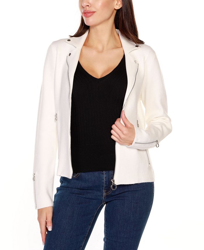 Belldini Women's Black Label Motorcycle Jacket & Reviews - Jackets ...