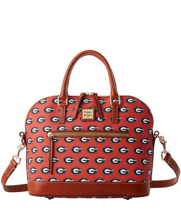 Dooney & Bourke Dooney Bourke Georgia Bulldogs Signature Zip Satchel ...