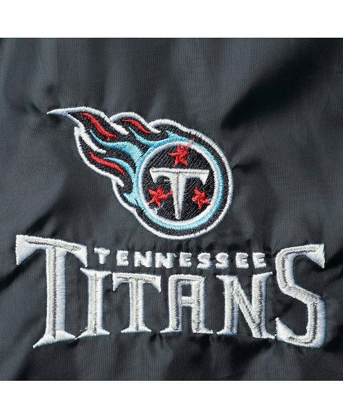 Dunbrooke Men's Navy Tennessee Titans Coaches Classic Raglan Full-Snap ...
