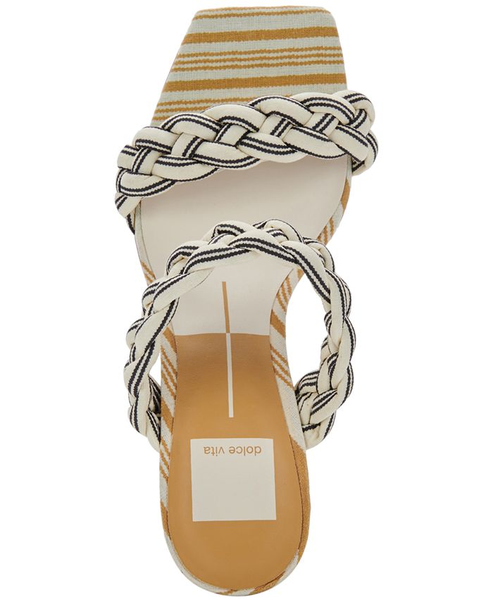 Dolce Vita Paily Braided Two-Band City Sandals - Macy's
