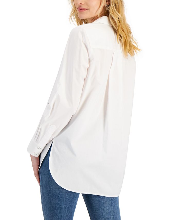 Tommy Hilfiger Women's Cotton Logo Tunic - Macy's
