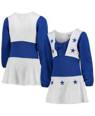 Big Girls Royal, White Dallas Cowboys Cheer Set - Macy's