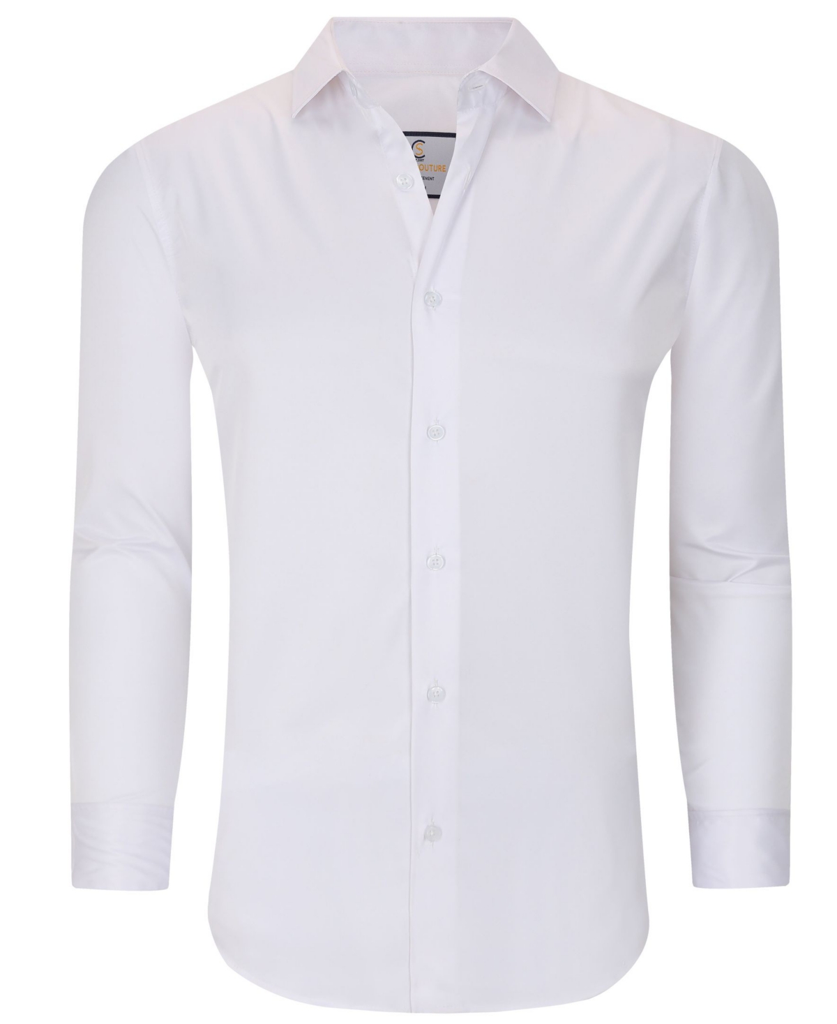 Click here for Suslo Couture Mens Solid Slim Fit Wrinkle Free Str... prices