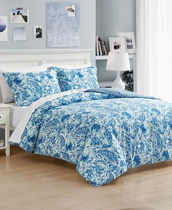 Poppy & Fritz Brooke Duvet Cover Set, Full/Queen & Reviews - Duvet ...