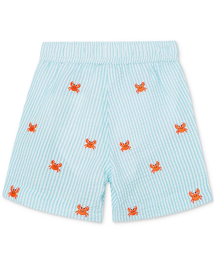 Little Me Baby Boys Crab Swim Trunks - Macy's