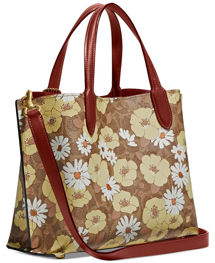 COACH Leather Willow Tote 24 - Macy's