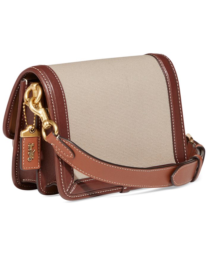 COACH Canvas Mini Hero Crossbody - Macy's
