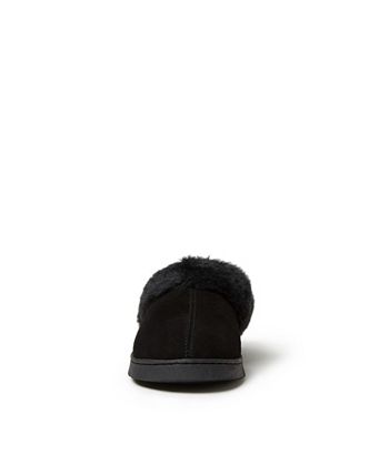 Dearfoams Women's Ellison Genuine Suede Closed Toe Scuff - Macy's
