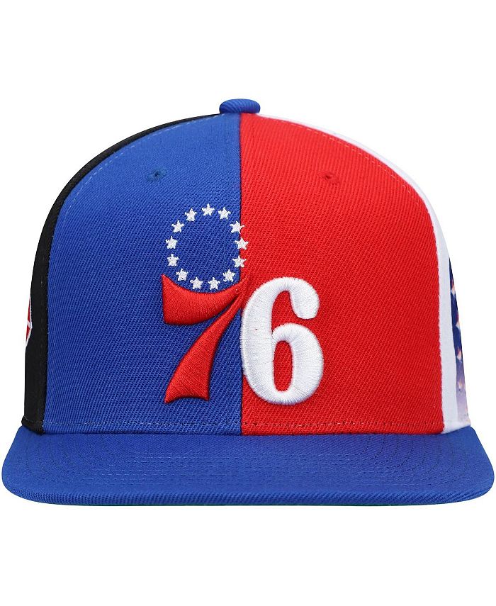 Mitchell & Ness Men's Royal Philadelphia 76ers NBA 75th Anniversary ...