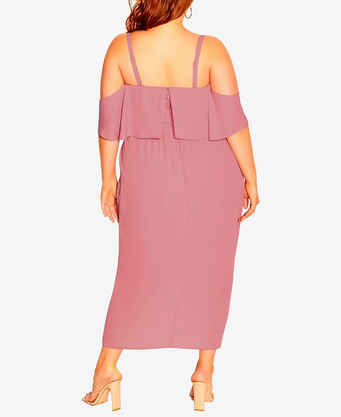 City Chic Trendy Plus Size Va Va Voom Dress - Macy's
