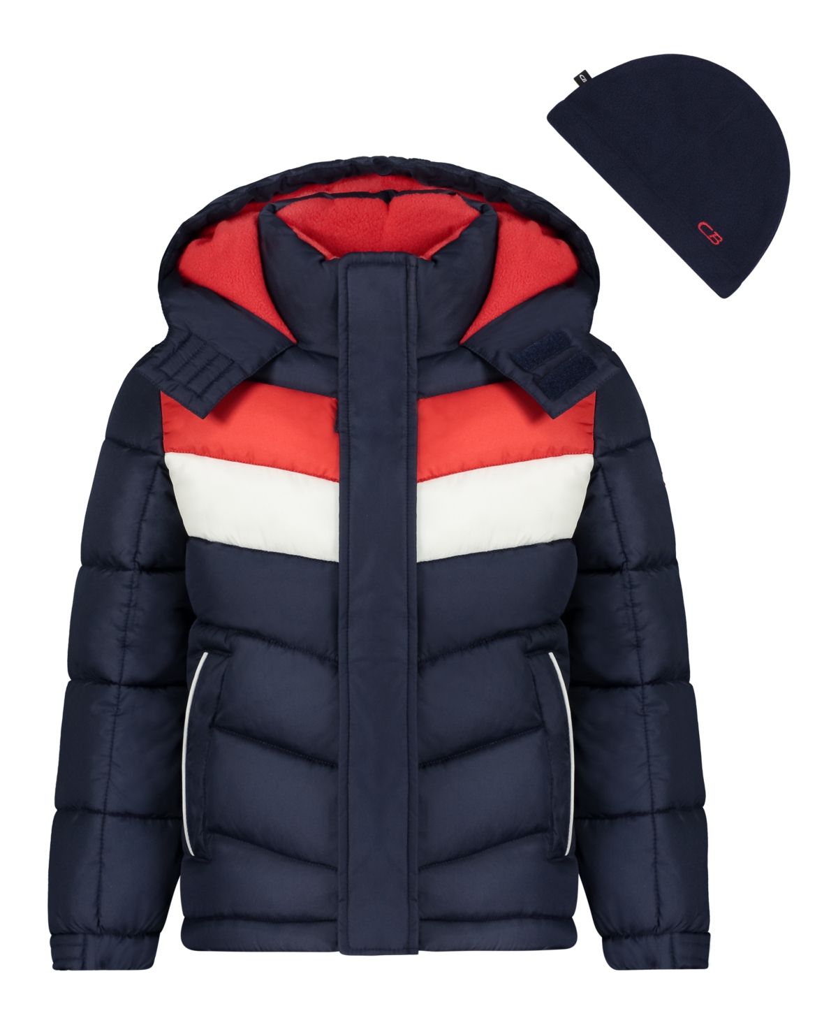 CB Sports Toddler Boys Colorblocked Puffer Coat - Macy's