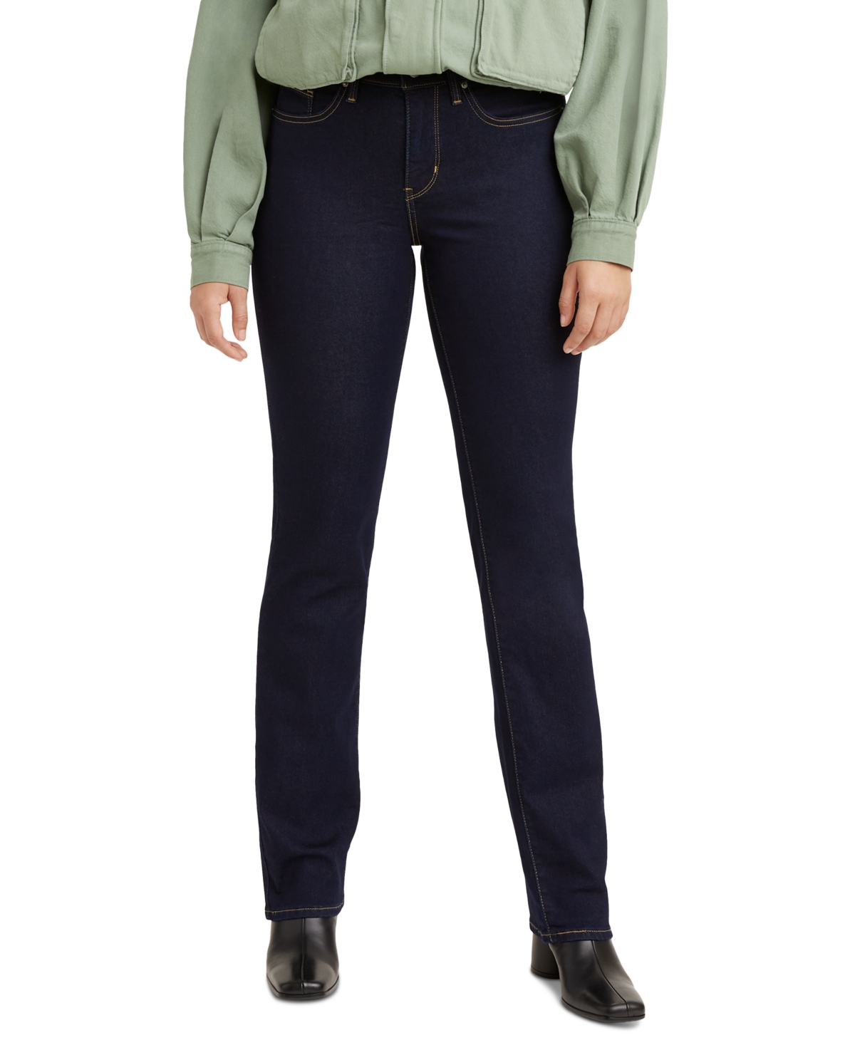 Click here for Levis 314 Shaping Straight Leg Jeans in Short Leng... prices