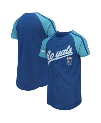Big Boys Stitches Royal Kansas City Royals Team Logo Jersey - Macy's