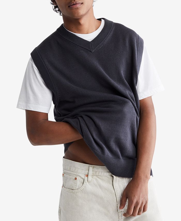 Calvin Klein Men's Standards High V-Neck Vest - Macy's
