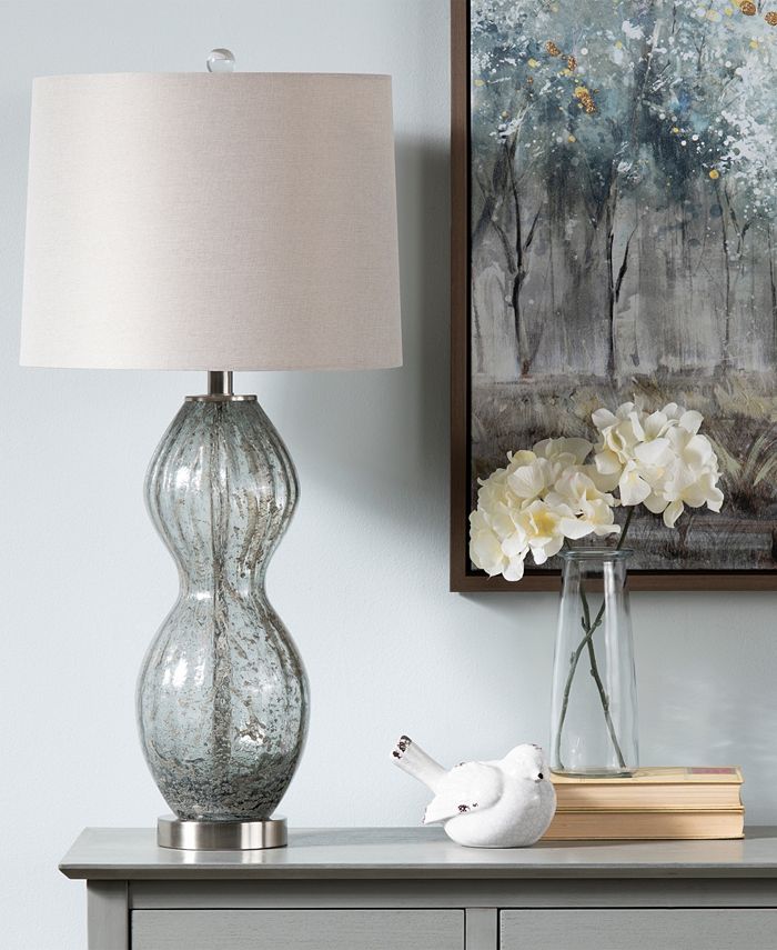 Crestview Collection 31" Glass Table Lamp - Macy's