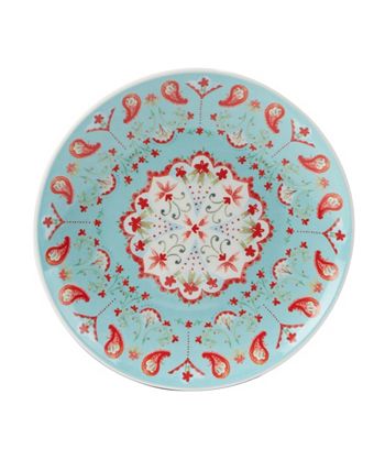 Certified International Francesca Canape Plate, Set of 6 - Macy's
