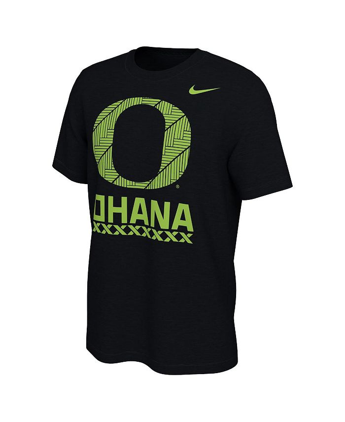 Nike Men's Black Oregon Ducks Ohana Disrupt T-shirt - Macy's