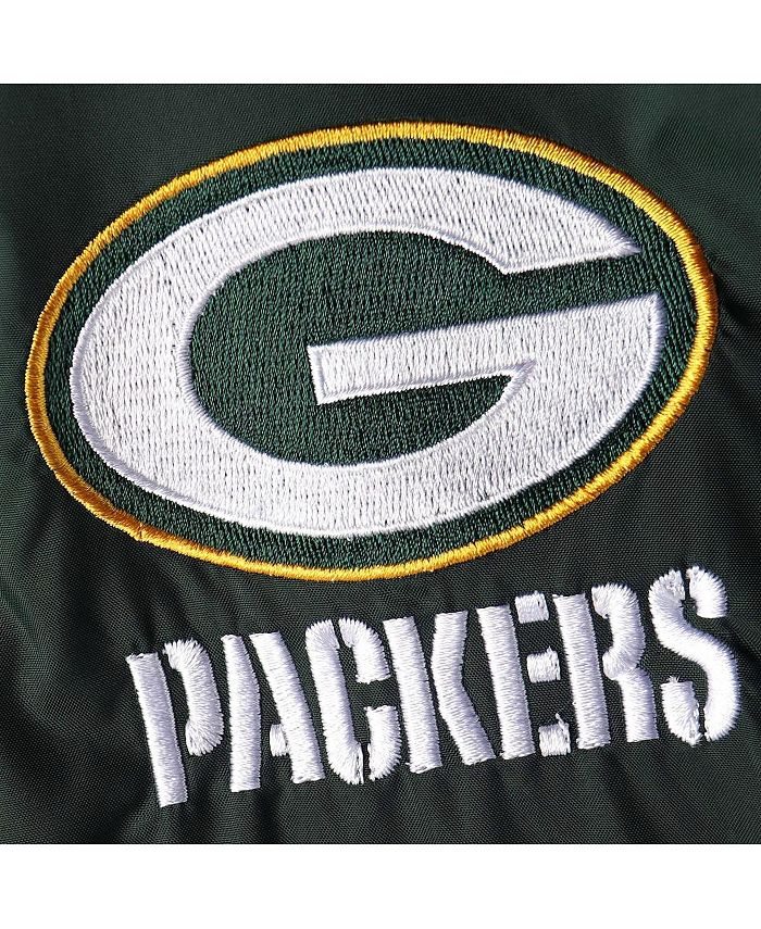 Dunbrooke Men's Green Green Bay Packers Logo Legacy Stadium Full-Zip ...