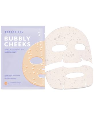 Patchology Bubbly Cheeks Brightening Hydrogel Face Mask - Macy's
