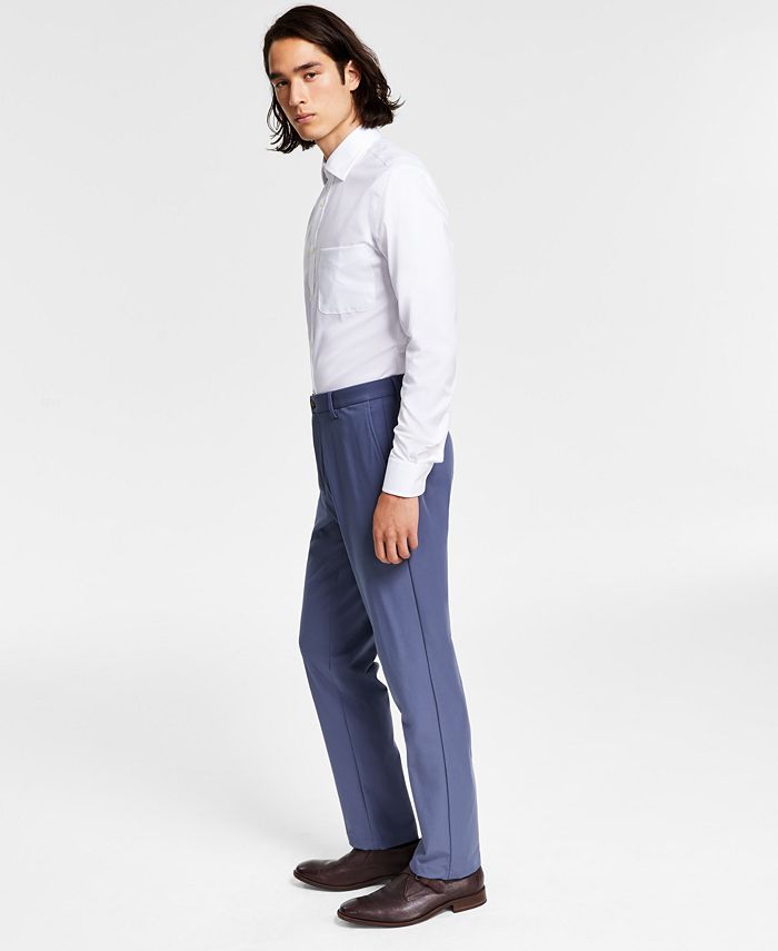 Lauren Ralph Lauren Men's Classic-Fit Performance Stretch Solid Dress ...