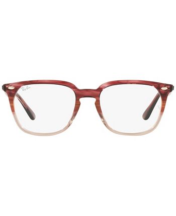 Ray-Ban RX4362V Unisex Square Eyeglasses - Macy's