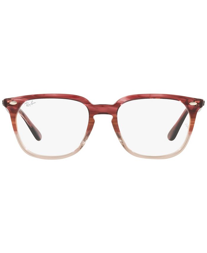 Ray-Ban RX4362V Unisex Square Eyeglasses - Macy's