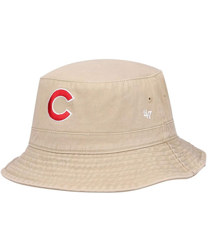 '47 Brand Men's Khaki Chicago Cubs Bucket Hat - Macy's