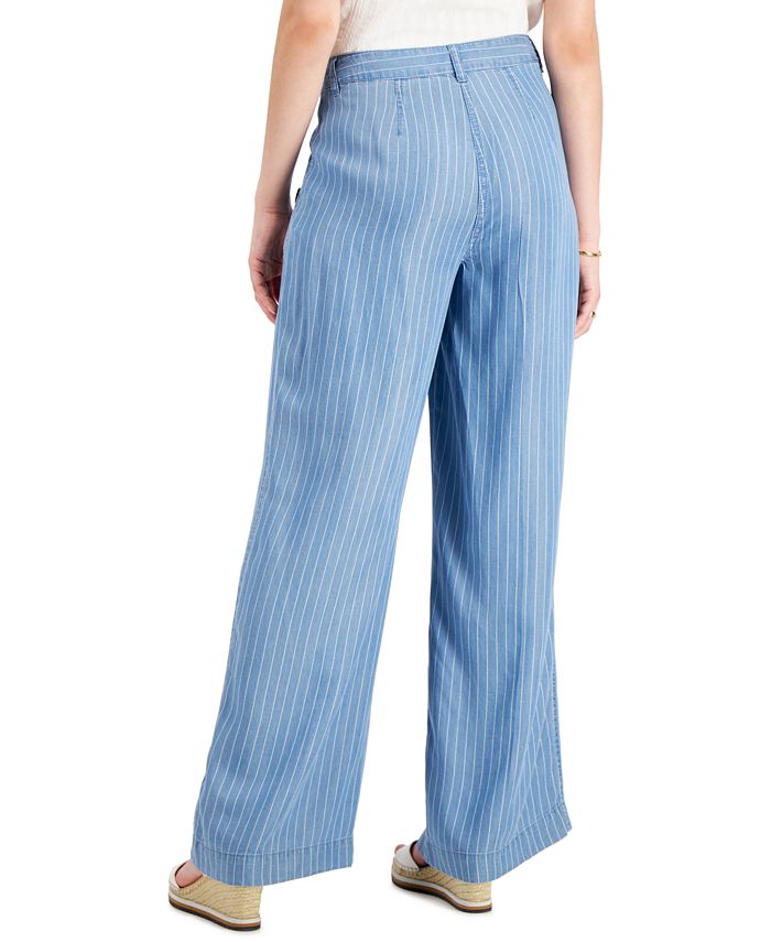 Tommy Hilfiger Women's Striped Sailor Pants - Macy's