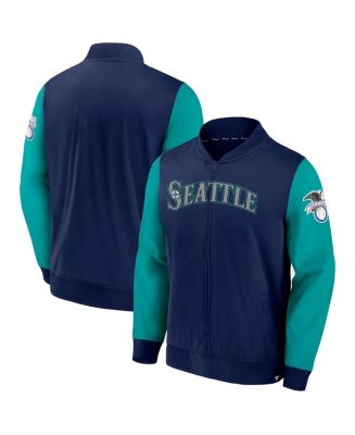 Fanatics Men's Navy, Aqua Seattle Mariners Iconic Record Holder Woven ...