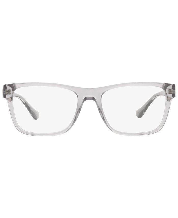 Versace VE3303 Men's Rectangle Eyeglasses - Macy's