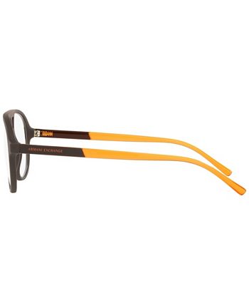 A|X Armani Exchange AX3090 Men's Phantos Eyeglasses - Macy's