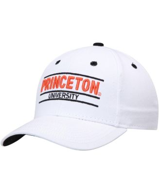 Men's The Game White Princeton Tigers Classic Bar Structured Adjustable ...