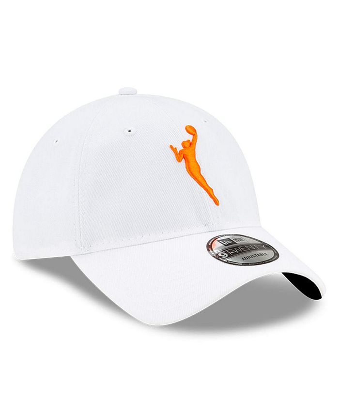New Era Men's White Wnba 9TWENTY Adjustable Hat - Macy's