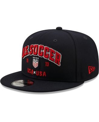 Men's New Era Navy Uswnt Stacked 9FIFTY Snapback Hat - Macy's