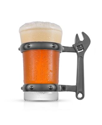 Tools Collection Single Beer Mug with Adjustable Wrench Handle, 17 oz