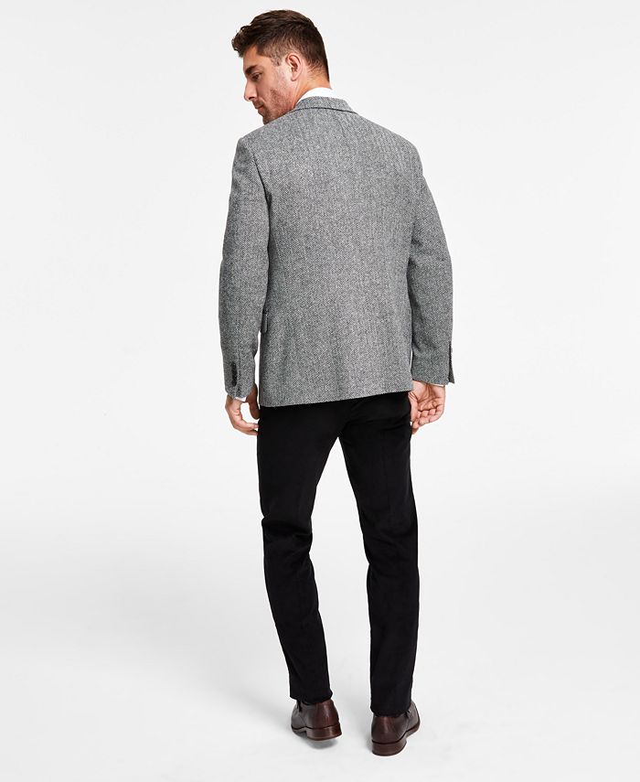 Lauren Ralph Lauren Men's Wool Classic-Fit Ultraflex Stretch Blazers ...