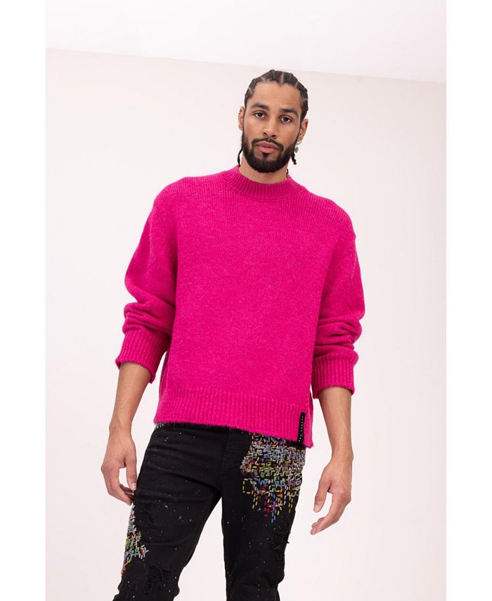 RON TOMSON Men's Modern Oversized Bold Sweater - Macy's